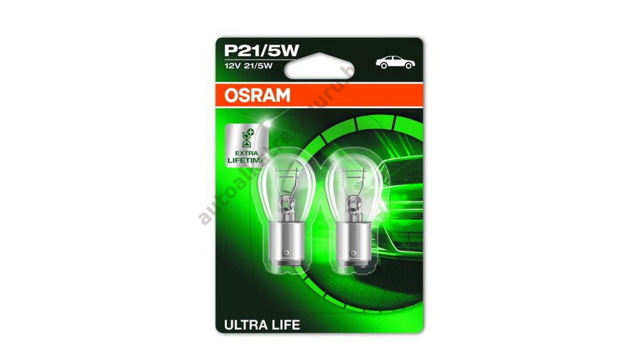 Osram 7528 Ultra Life izzó 12V P21/5W Duo - P21/5W izzók ...