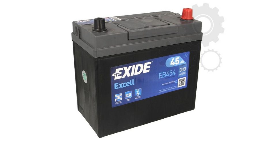 Exide EB454 45Ah/300A Akkumulátor - EXIDE Akkumulátor - Autóalkatrész ...