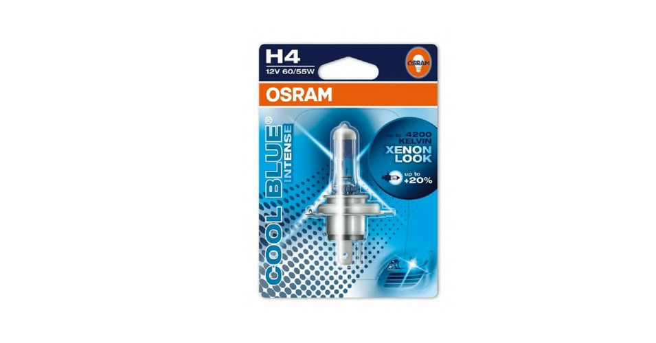 Osram 64193 Cool Blue Intense H4 izzó 12V 60/55W - H4 izzók ...